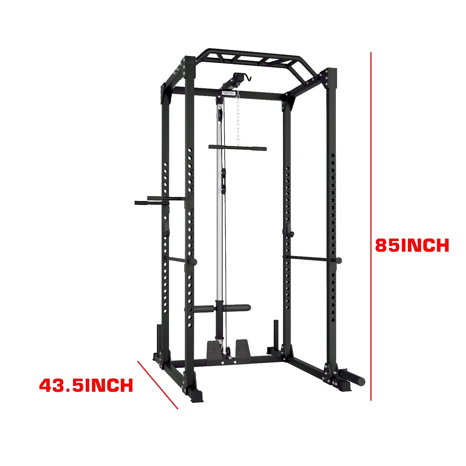 Power Rack with Lat Pulldown | Northern Fitness