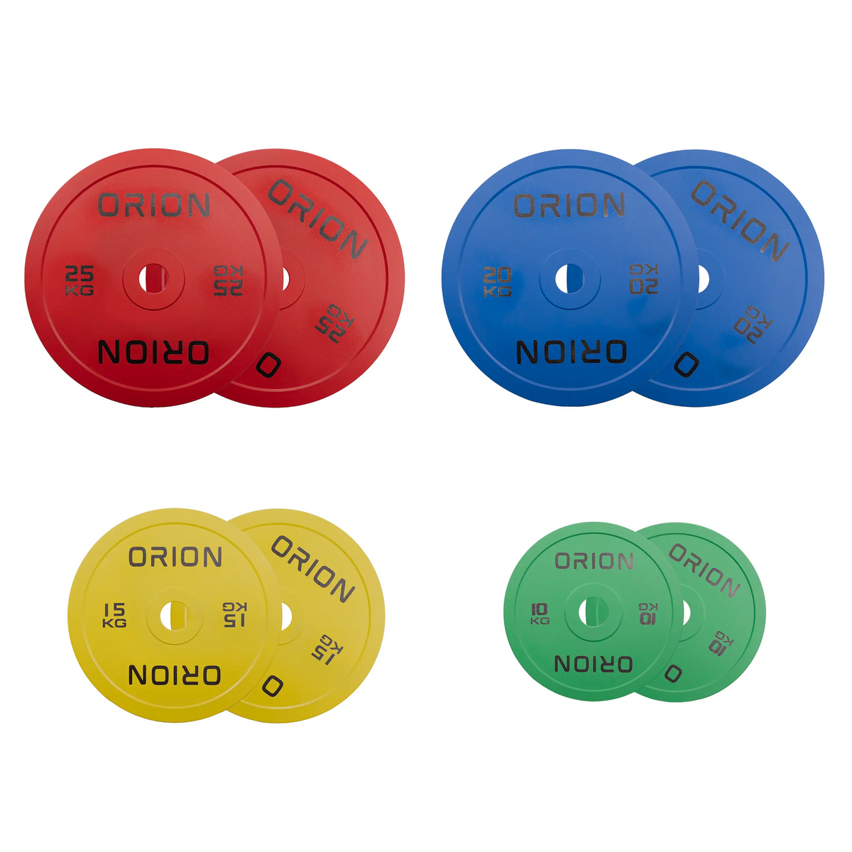 Orion Calibrated Powerlifting Plate Sets – Northern Fitness
