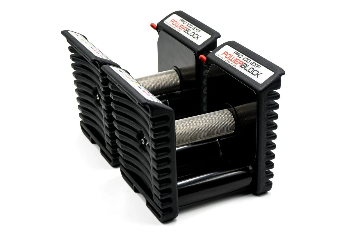 PowerBlock Knurled Grip Pro 100 EXP Dumbbell Set – Northern Fitness