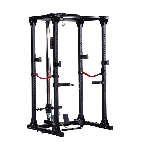 Orion Zenith Power Rack with Lat Row – Northern Fitness