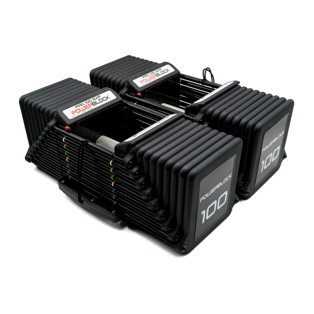 PowerBlock Knurled Grip Pro 100 EXP Dumbbell Set – Northern Fitness